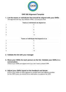 okr alignment template - OKRI - Effective OKR Certification Courses